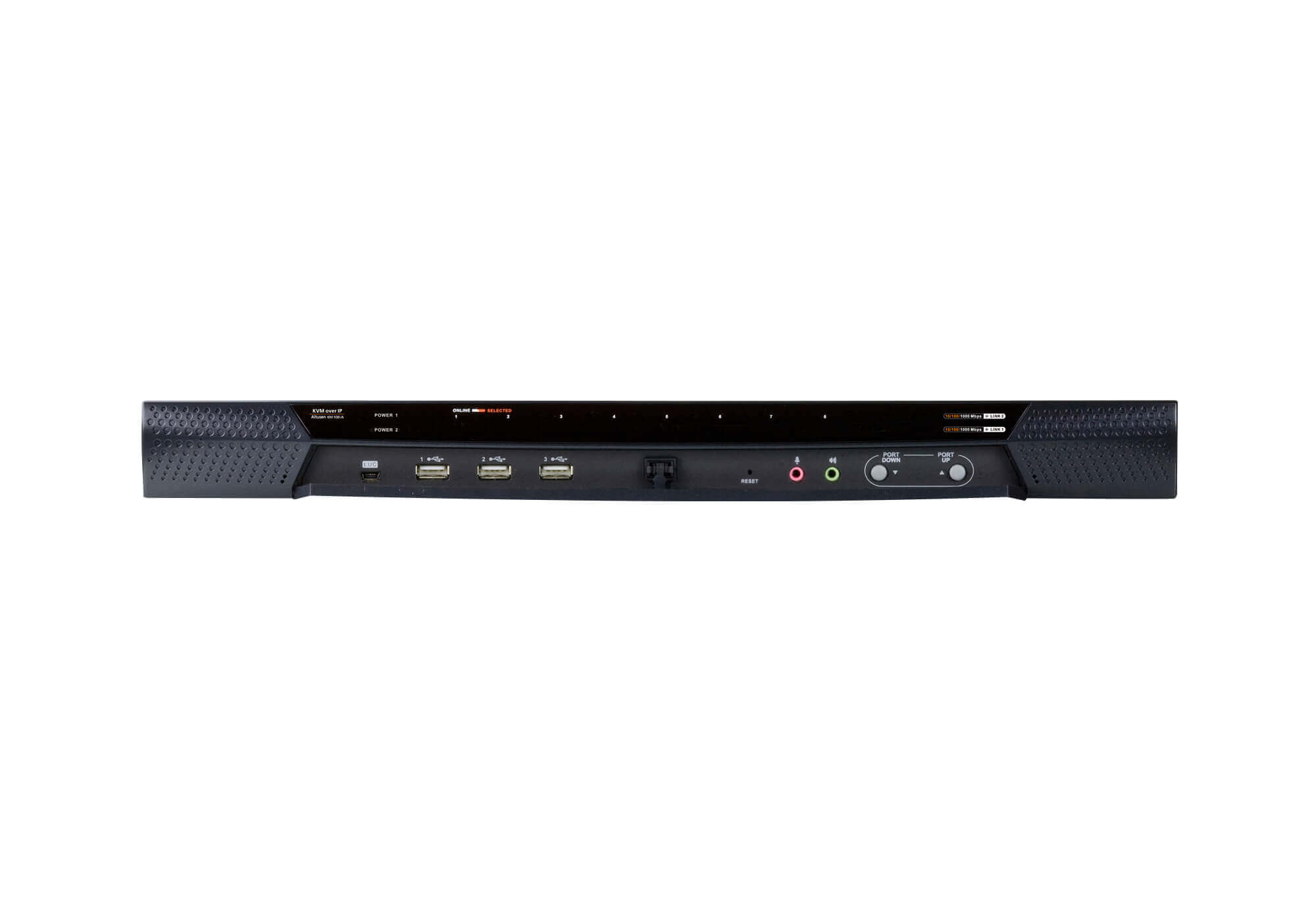 מתג 1-מקומי/1-מרחוק גישה 8-Port Cat 5 KVM מעל IP ברזולוצייה 1920X1200 ...